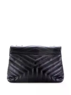 Saint Laurent Loulou Matelasse Chevron Leather Medium Shoulder Bag