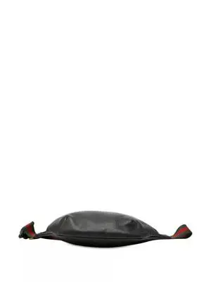 Gucci 2000-2015 Leather Logo Web Belt Bag