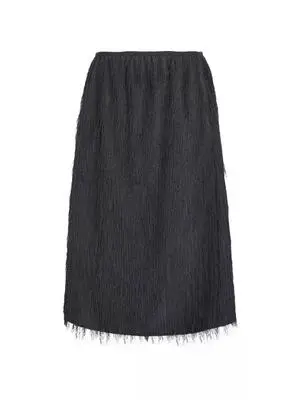 JNBY Fringe-jacquard Skirt - Black