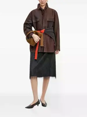 JNBY Fringe-jacquard Skirt