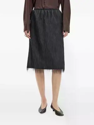 JNBY Fringe-jacquard Skirt