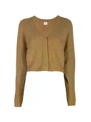 Le Kasha Monaco Ribbed-knit Cardigan - Neutrals
