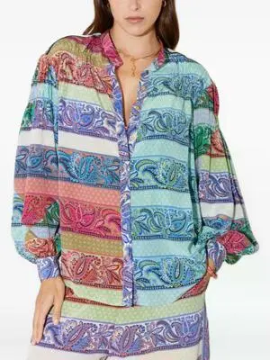 BOTEH Marseille Paisley-print Shirt