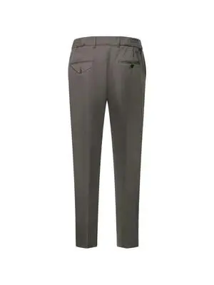 BE ABLE New Riccardo Pleated Tapered Trousers