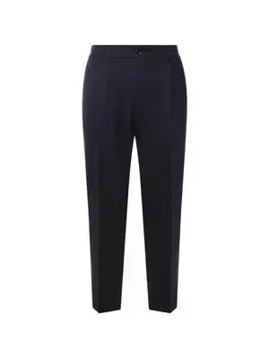 BE ABLE New Riccardo Pleated Tapered-leg Trousers