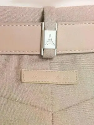 Manière De Voir Jodie Belted Box-pleat Trousers