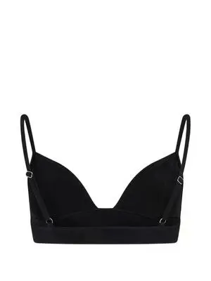 Dsquared2 Logo Triangle Bra - Black
