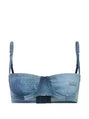 Dsquared2 Tape Balconette Bra - Blue