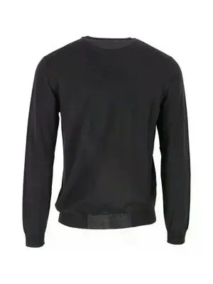 ZANONE Giro Crew-neck Fine-knit Sweater - Grey