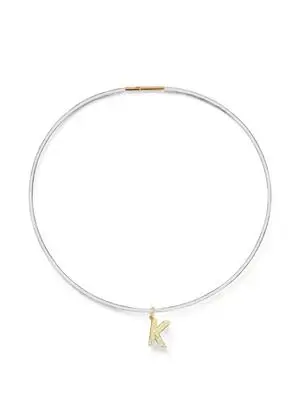 DANA REBECCA DESIGNS Silicone Cord Necklace - Gold