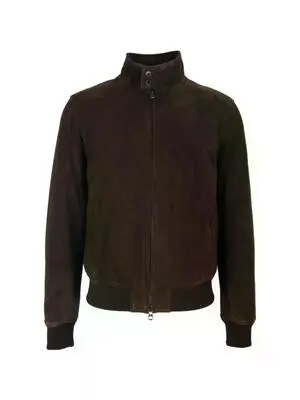 STEWART Nuvola Suede Jacket - Brown