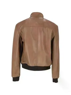 STEWART Jeff Zip-up Leather Jacket