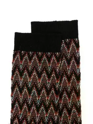 Missoni Zigzag-knit Socks