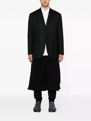 Comme Des Garçons Notched-lapel Single-breasted Jacket