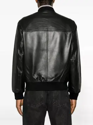 Sandro Zip-up Leather Jacket