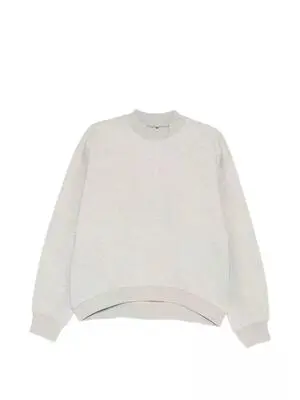 ADER ERROR Logo-embroidered Crew-neck Sweatshirt - Grey