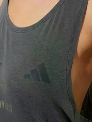 Adidas X Song For The Mute Graphic-print Tank Top - Grey