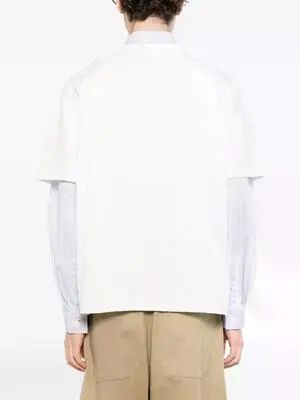ADER ERROR Logo-patch Pleated T-shirt
