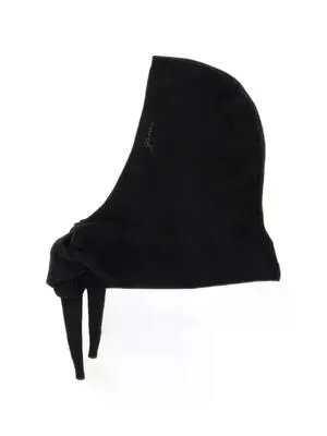 GANNI Logo-embroidered Balaclava
