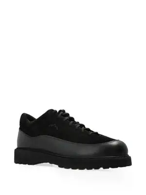 Diemme Cornaro Gala Leather Sneakers - Black