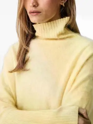 VICOLO Roll-neck Drop-shoulder Sweater