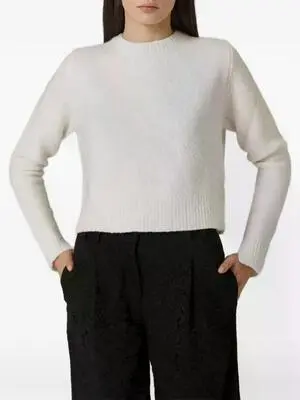 SANTICLER Zoe Bouclé Sweater