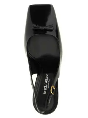 Dolce & Gabbana Schiffer' Slingback - Black