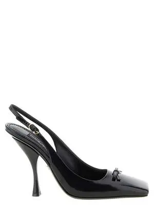 Dolce & Gabbana Schiffer' Slingback - Black