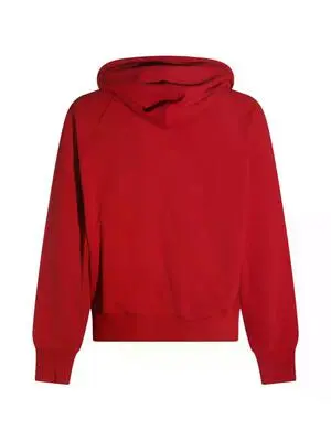 AMI Paris Cotton Hoodie With Embroidery