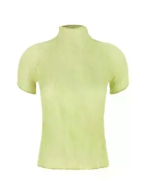 Issey Miyake Chiffon Twist 1 Pleated Blouse