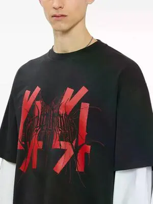 44 LABEL GROUP Sp 2.0 Double Long-sleeve T-shirt