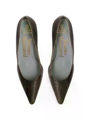 VIVIENNE WESTWOOD Sophia Pinstripe Pumps