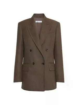 Max Mara Double-breasted Wool Blazer