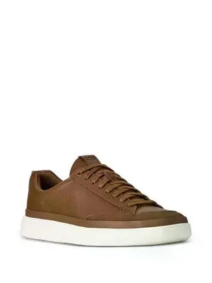 UGG Grained Leather Sneakers