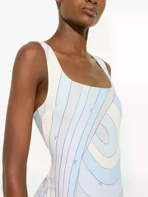 Emilio Pucci Iride Print Jersey Mini Dress