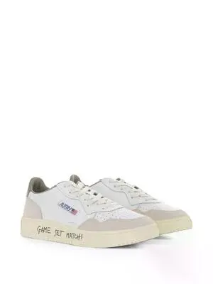 AUTRY Medalist Suede-panel Sneakers