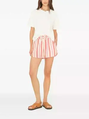 Xirena Starla Striped Cotton Shorts