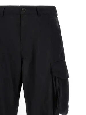 Comme Des Garçons Pinstriped Cargo Pants