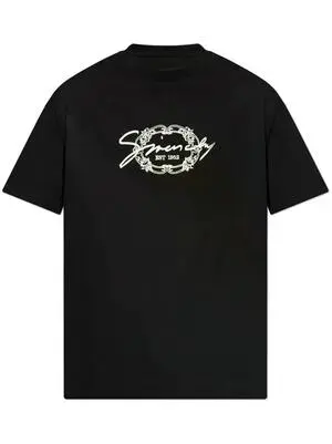 Givenchy T-shirt In Cotton With Medallion