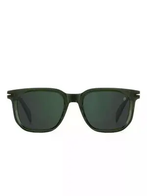 DB EYEWEAR BY DAVID BECKHAM Square-frame Sunglasses - Green