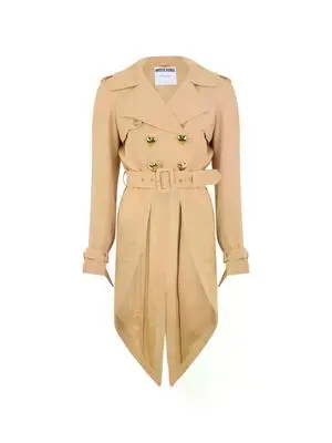 Moschino Double-breasted Heart-button Coat