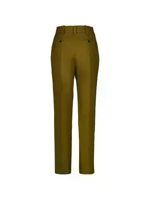 Balmain Pleated Twill Trousers