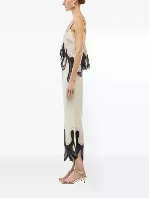 YUKIO Pantera Wave Printed Top