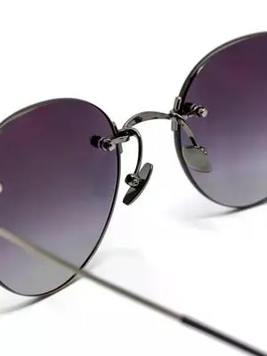 Yohji Yamamoto Round-frame Sunglasses