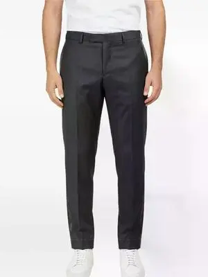 Brunello Cucinelli Pressed-crease Trousers - Grey