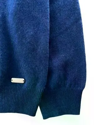 BALDININI Logo-plaque Cashmere Sweater