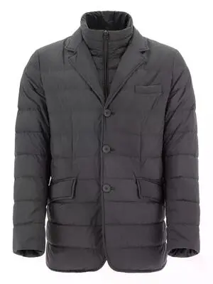 Herno Quilted Three-button Padded Jacket