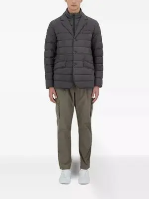 Herno Quilted Three-button Padded Jacket