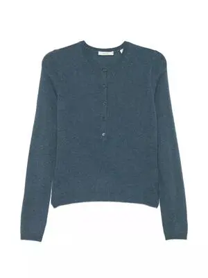 DÔEN Heath Buttoned Sweater - Blue