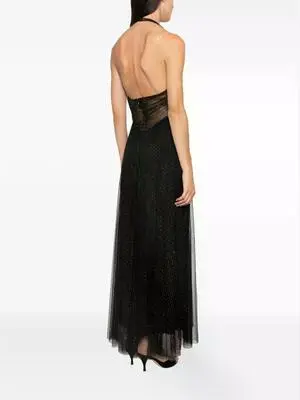TWINSET Halterneck Maxi Dress